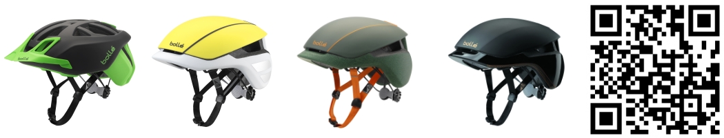 Bolle Cycling Helmets with Safety QR Code | OnBike Electric Bikes
